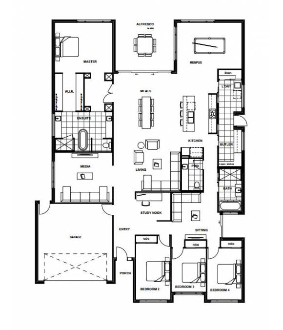 Home Designs with Floor Plans in Brisbane & QLD | newhousing.com.au