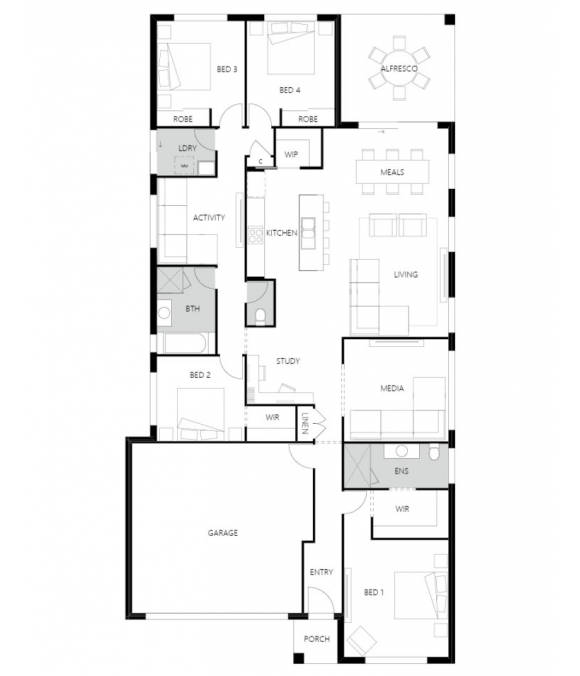Home Designs with Floor Plans in Brisbane & QLD | newhousing.com.au