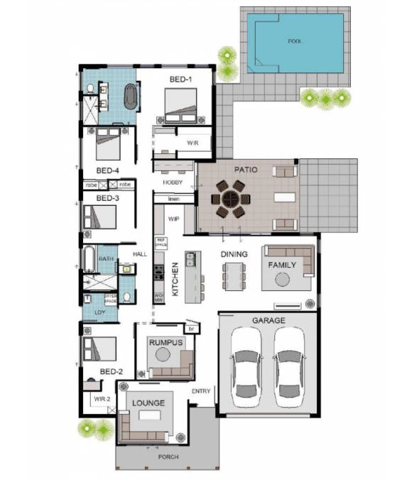 Home Designs with Floor Plans in Brisbane & QLD | newhousing.com.au