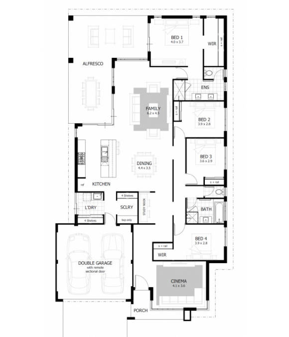Home Designs with Floor Plans in Perth & WA | newhousing.com.au