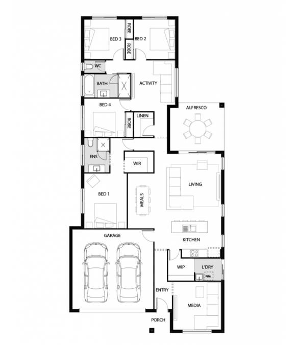 Home Designs with Floor Plans in Brisbane & QLD | newhousing.com.au