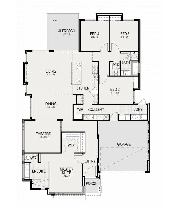 Home Designs with Floor Plans in Perth & WA | newhousing.com.au