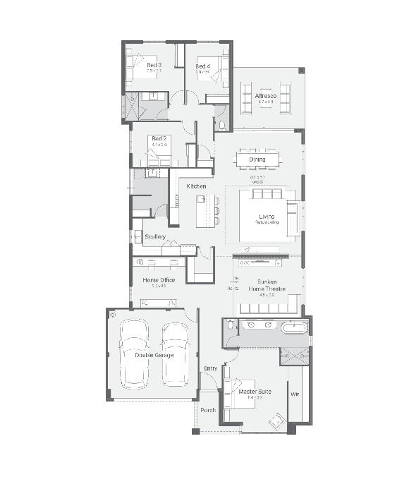 Home Designs with Floor Plans in Perth & WA | newhousing.com.au