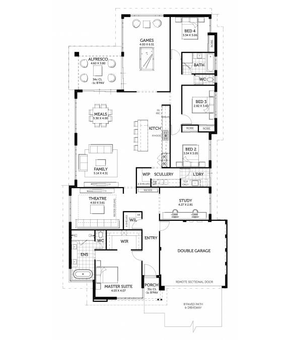Home Designs with Floor Plans in Perth & WA | newhousing.com.au