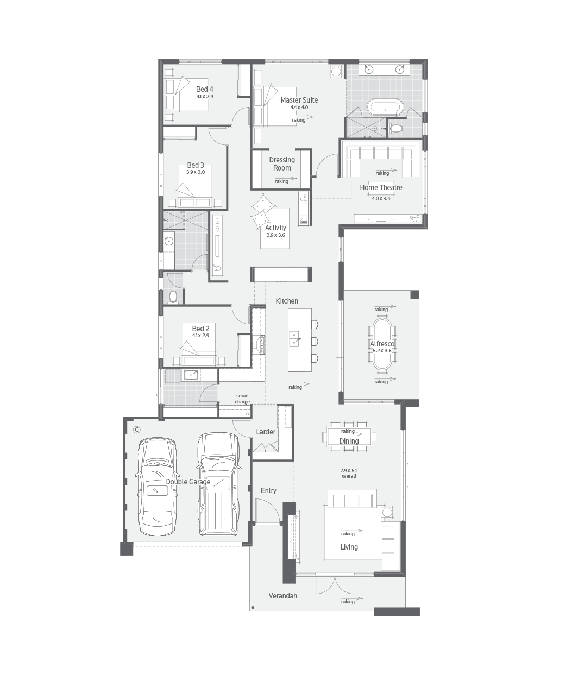 Home Designs with Floor Plans in Perth & WA | newhousing.com.au