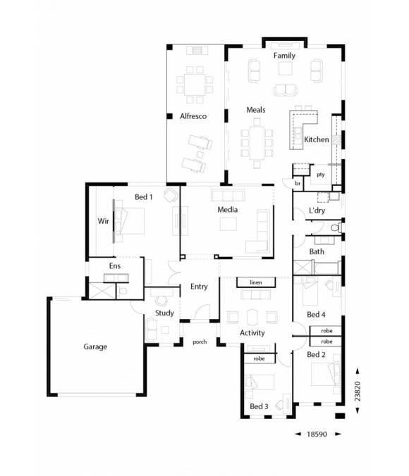 Home Designs with Floor Plans in Brisbane & QLD | newhousing.com.au