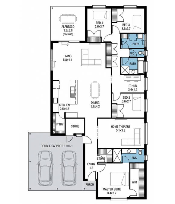 Home Designs with Floor Plans in Adelaide & SA | newhousing.com.au