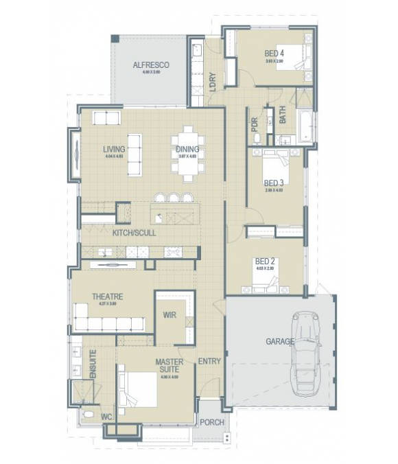 Home Designs with Floor Plans in Perth & WA | newhousing.com.au