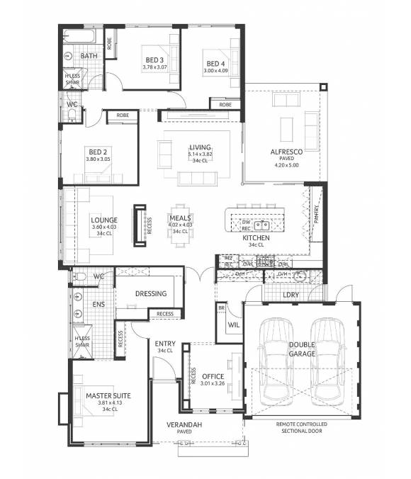 Home Designs with Floor Plans in Perth & WA | newhousing.com.au