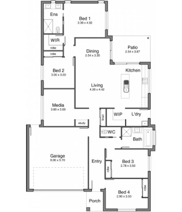 Home Designs with Floor Plans in Brisbane & QLD | newhousing.com.au
