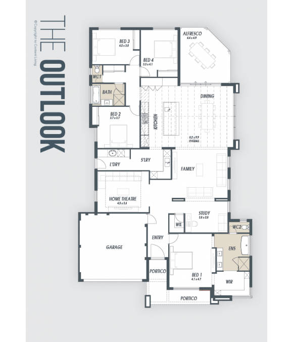 Home Designs with Floor Plans in Perth & WA | newhousing.com.au