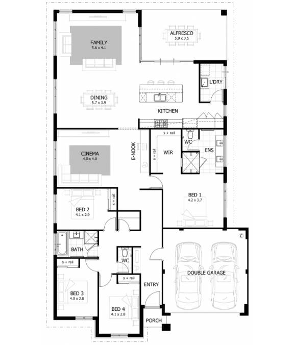Home Designs with Floor Plans in Perth & WA | newhousing.com.au