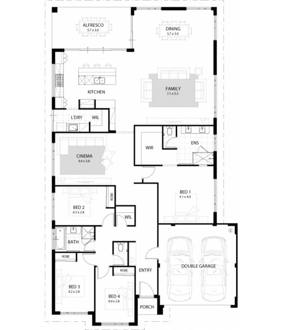 Home Designs with Floor Plans in Perth & WA | newhousing.com.au