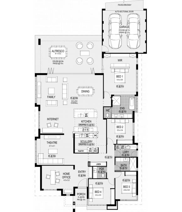 Home Designs with Floor Plans in Perth & WA | newhousing.com.au